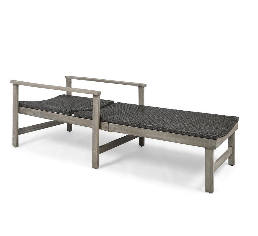 Ebern Designs Outdoor pool bed Villa Courtyard Garden Outdoor balcony ...