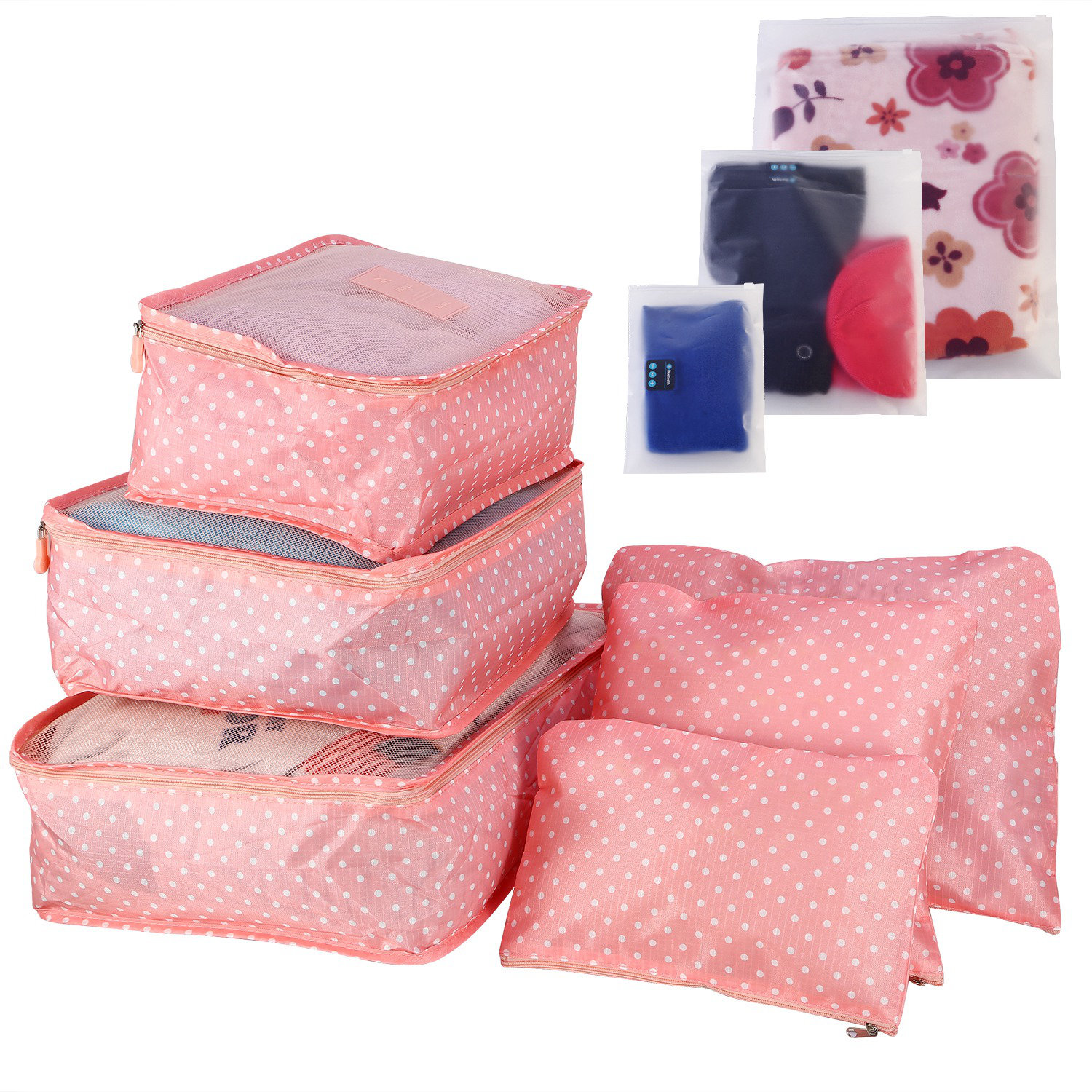 Ebern Designs Clothes Storage Bags Packing Cubes Storage Pouches | Wayfair