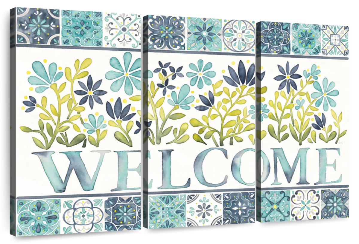 Trinx Kema Garden Getaway Welcome Wall Sign | Wayfair