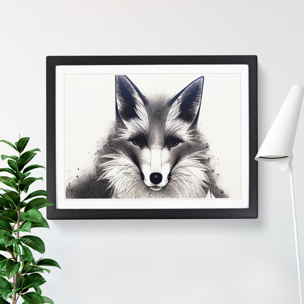 Alpen Home Edgy Fox - Single Picture Frame Print | Wayfair.co.uk