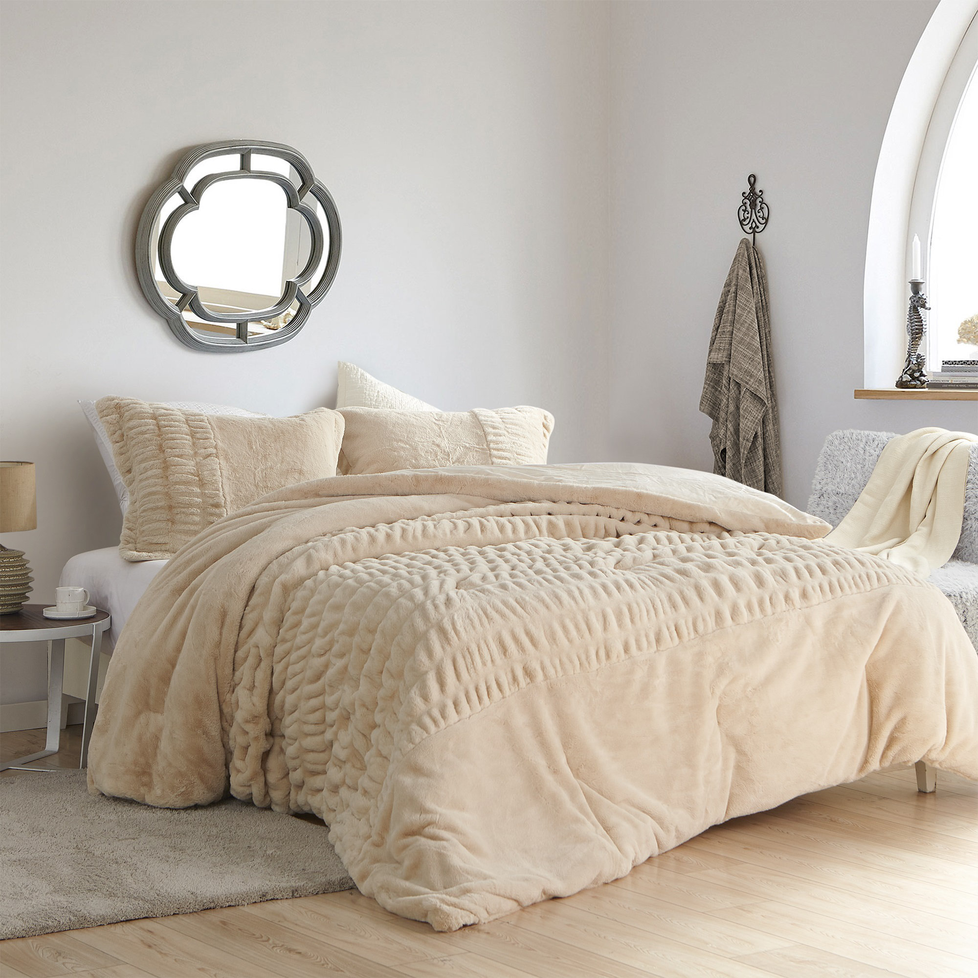 Coma Inducer Sorry Not Sorry Coma Inducer Faux Fur Oversized Comforter ...