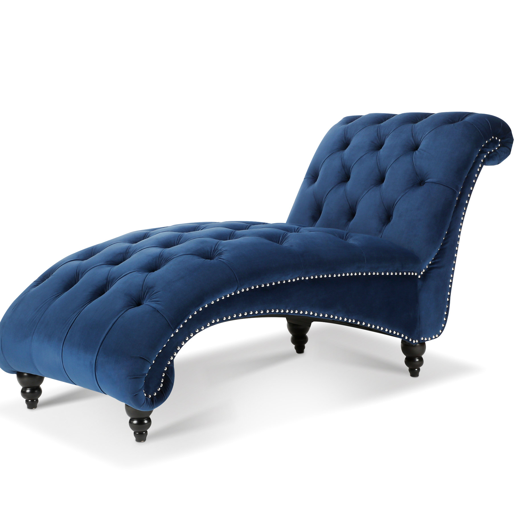 Red Barrel Studio® Armless Lounge Chair With Ample Seat Surface, High ...