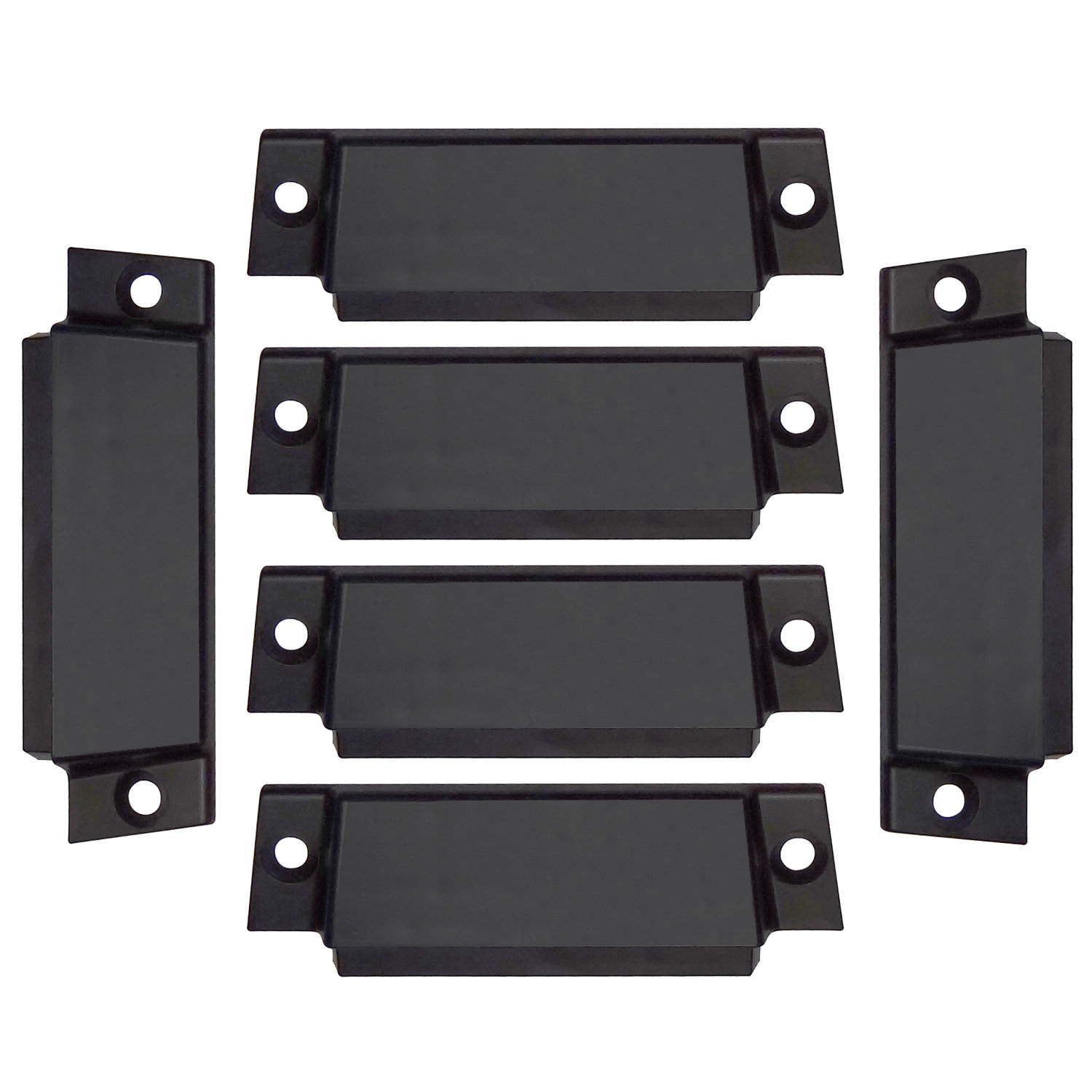 SNAP-LOC E-Track End Cap Heavy Duty Plastic 6-Pack | Wayfair