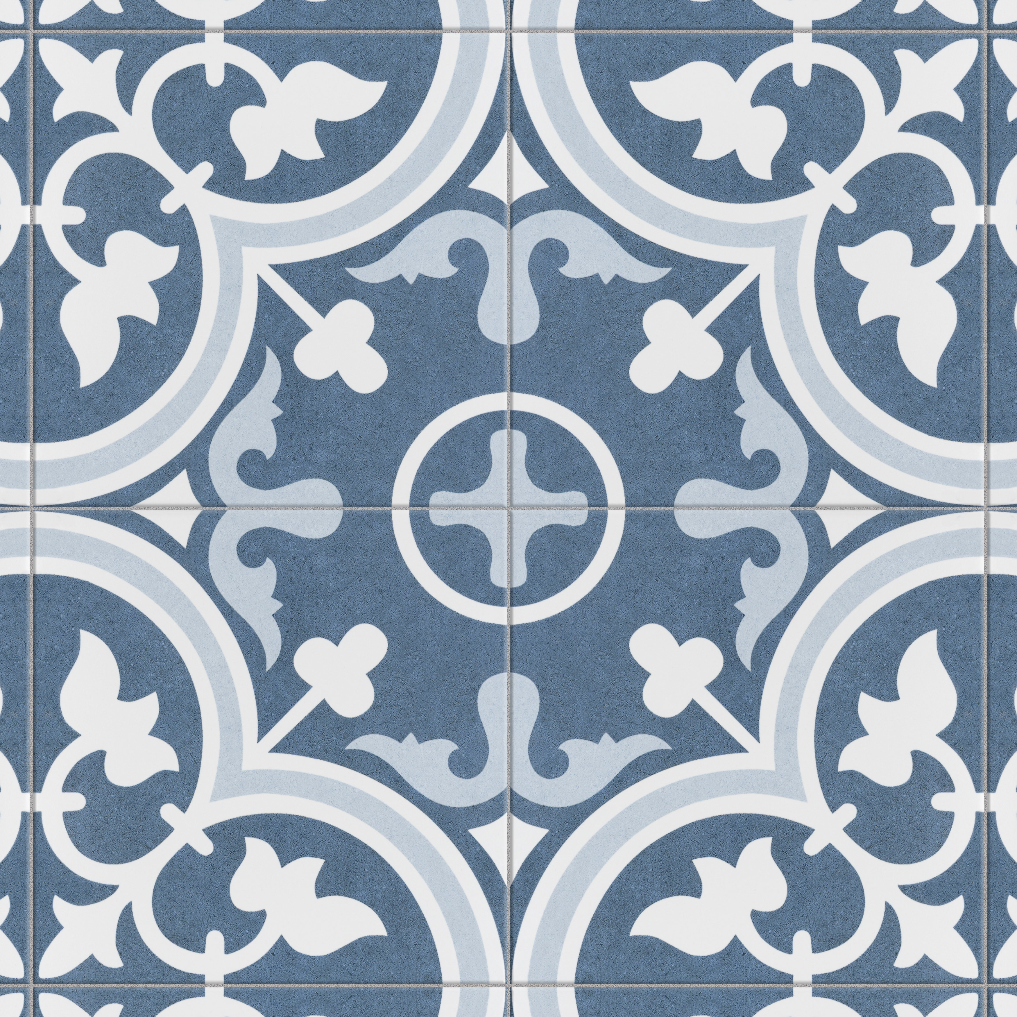 Merola Tile Arte Clover 10" X 10" Porcelain Patterned Wall & Floor Tile ...