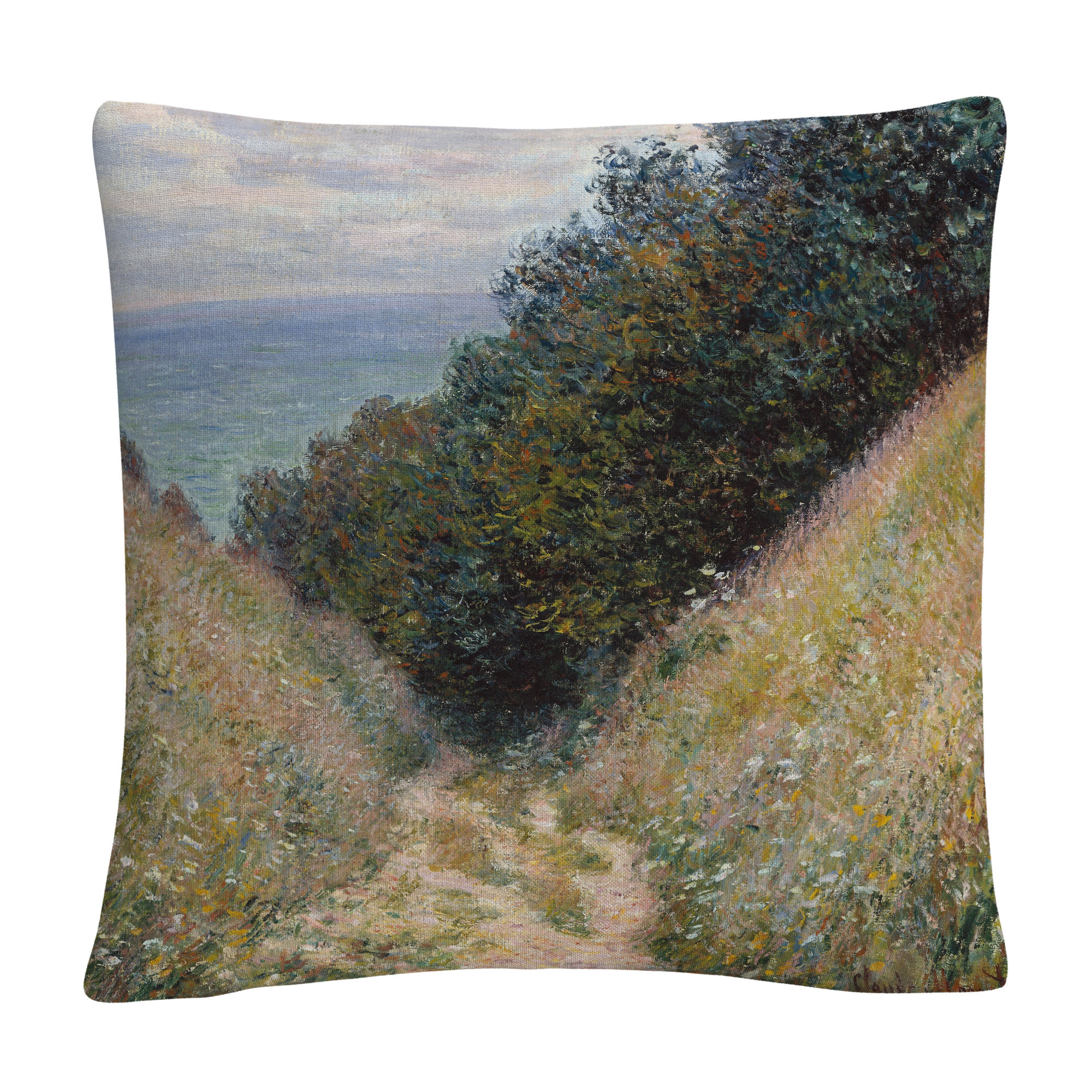 Trademark Fine Art Claude Monet Square Pillow Cover & Insert | Wayfair