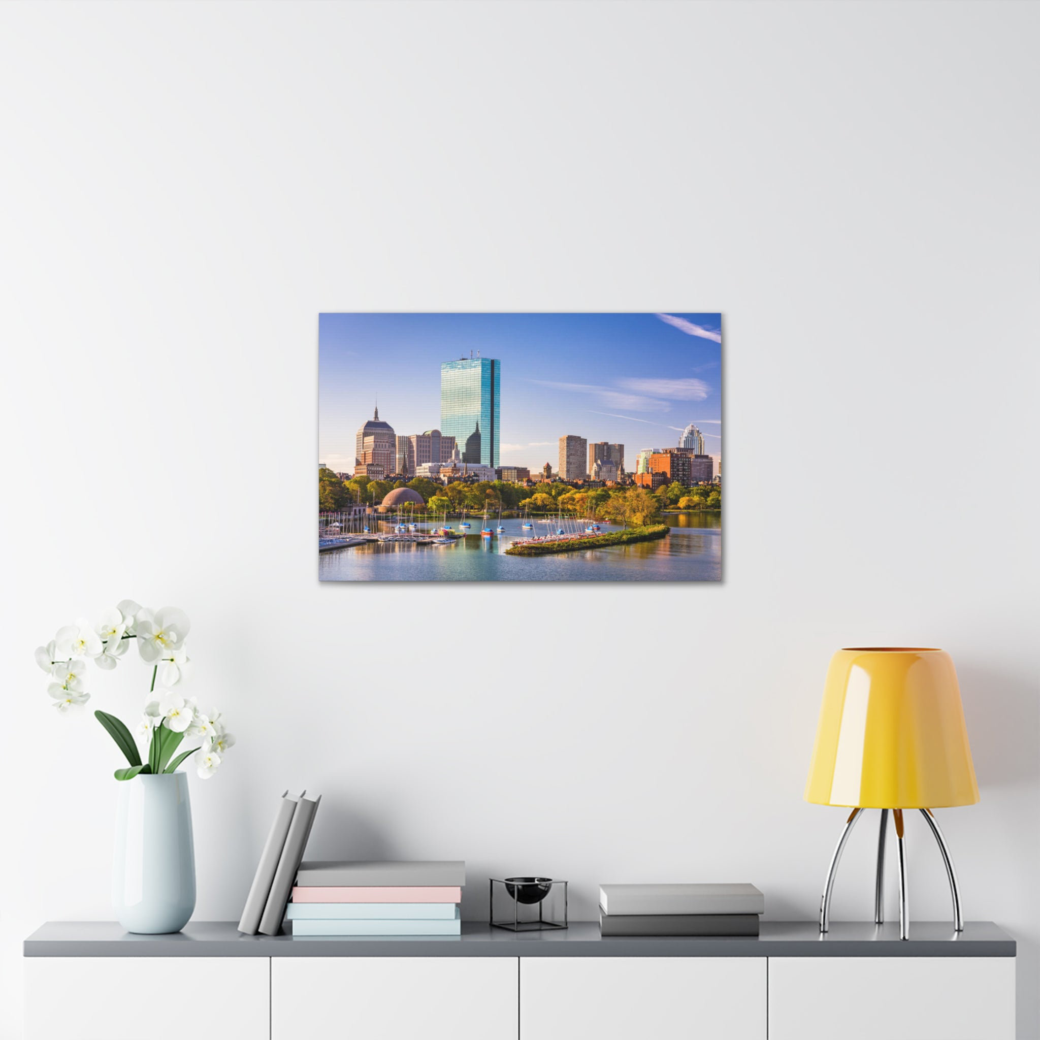 Breakwater Bay Boston Daytime Skyline Canvas Artwork Breathtaking ...