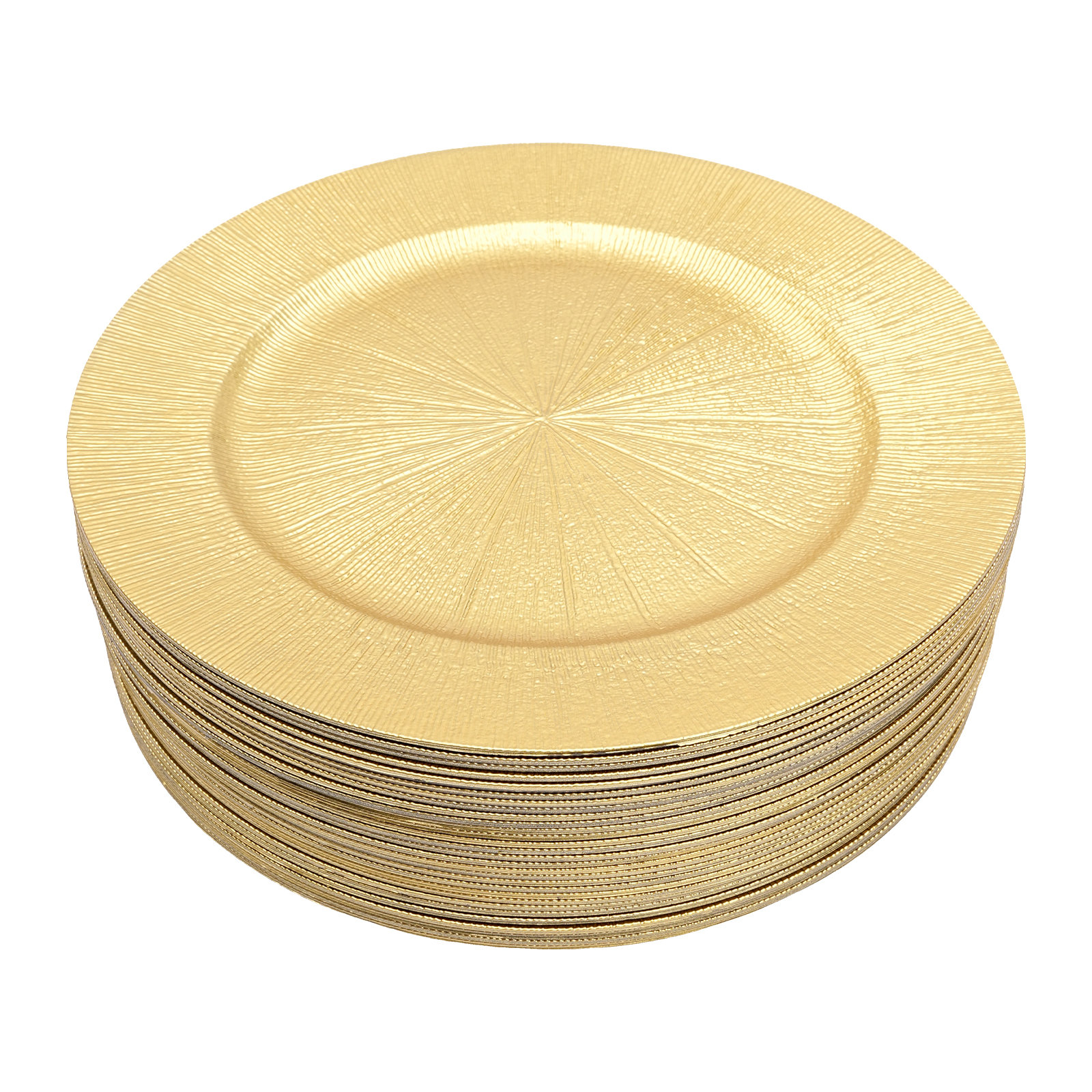 DALELEE 12.99'' Round Charger (Set of 50) | Wayfair