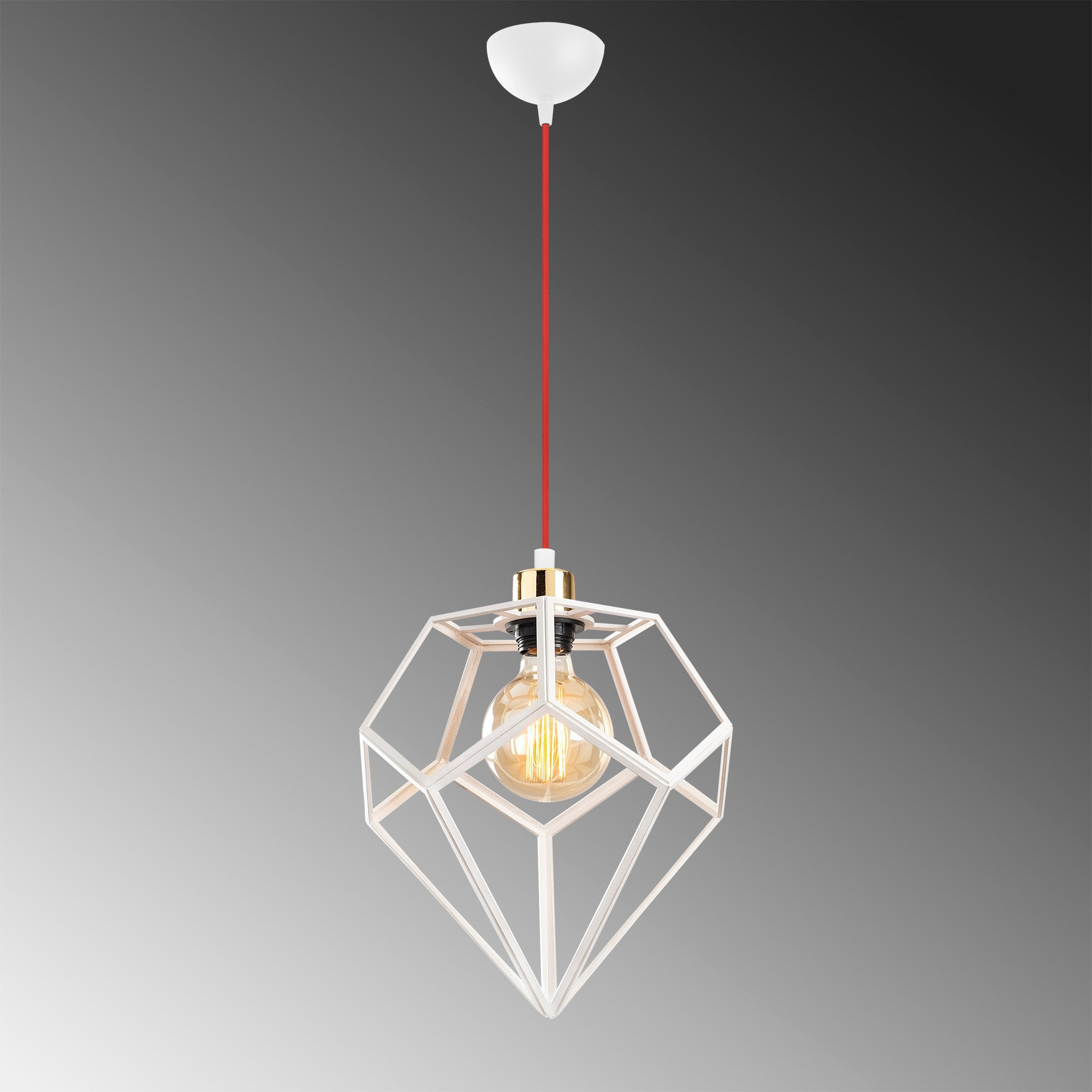 East Urban Home Hennig 1 - Light Single Geometric Pendant | Wayfair