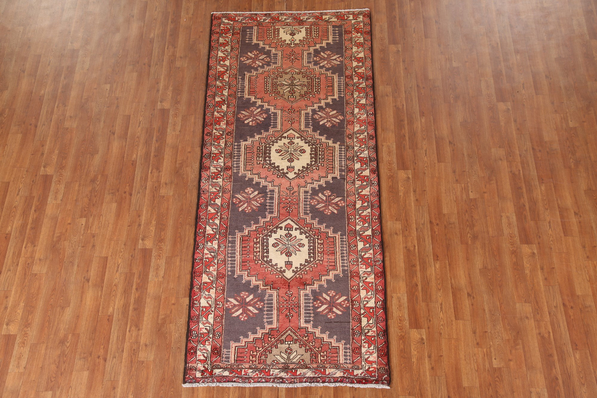 Bloomsbury Market Geometric Traditional Runner Rug 4x9 | Wayfair