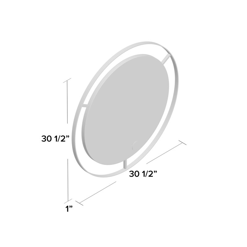 Brayden Studio® Radley Wall Mirror & Reviews - Wayfair Canada