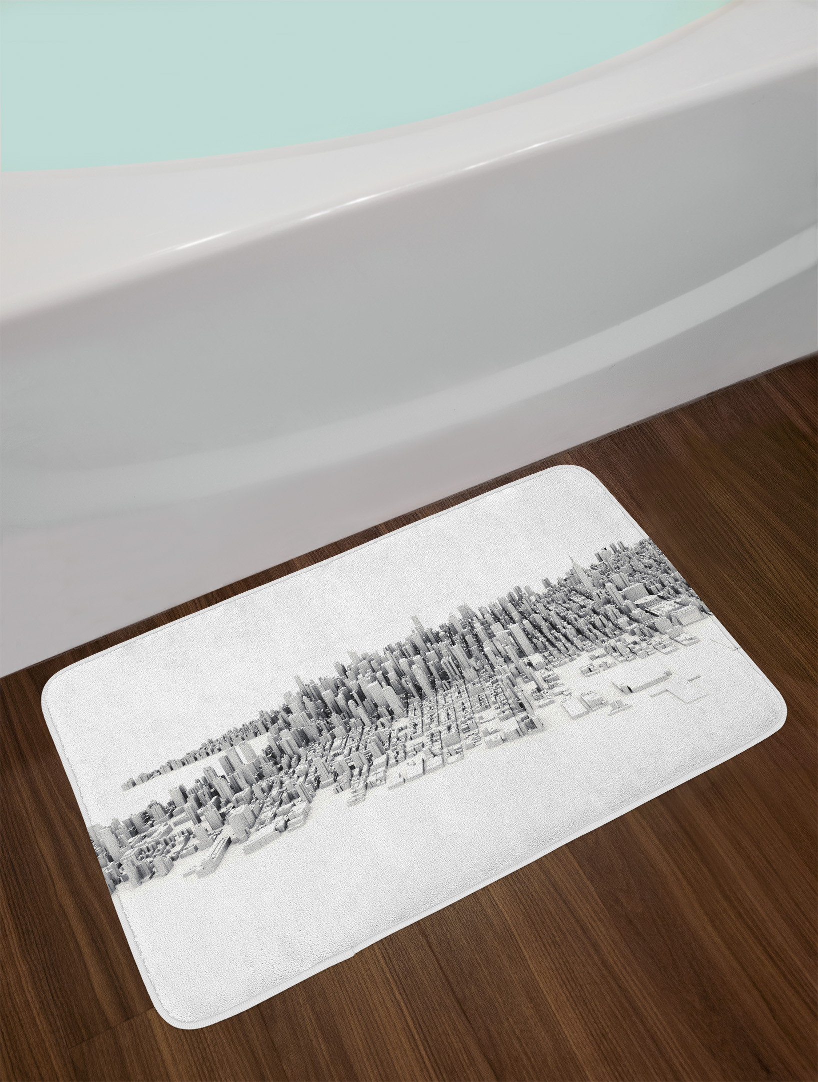 East Urban Home Novalea Bath Mat | Wayfair