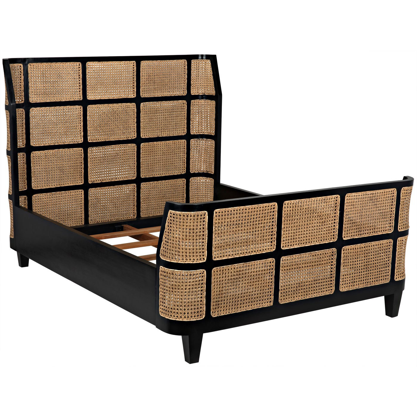Noir Porto Queen Platform Bed | Wayfair