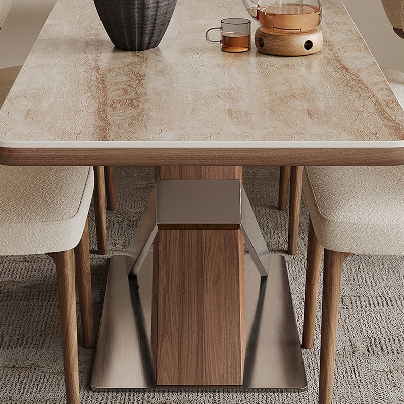 George Oliver Modern simple and fashionable dining table | Wayfair