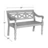 Canora Grey Billups Wood Bench & Reviews | Wayfair