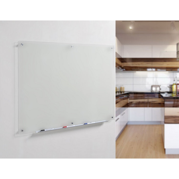 Audio-Visual Direct Wall Glass Glass Board & Reviews | Wayfair