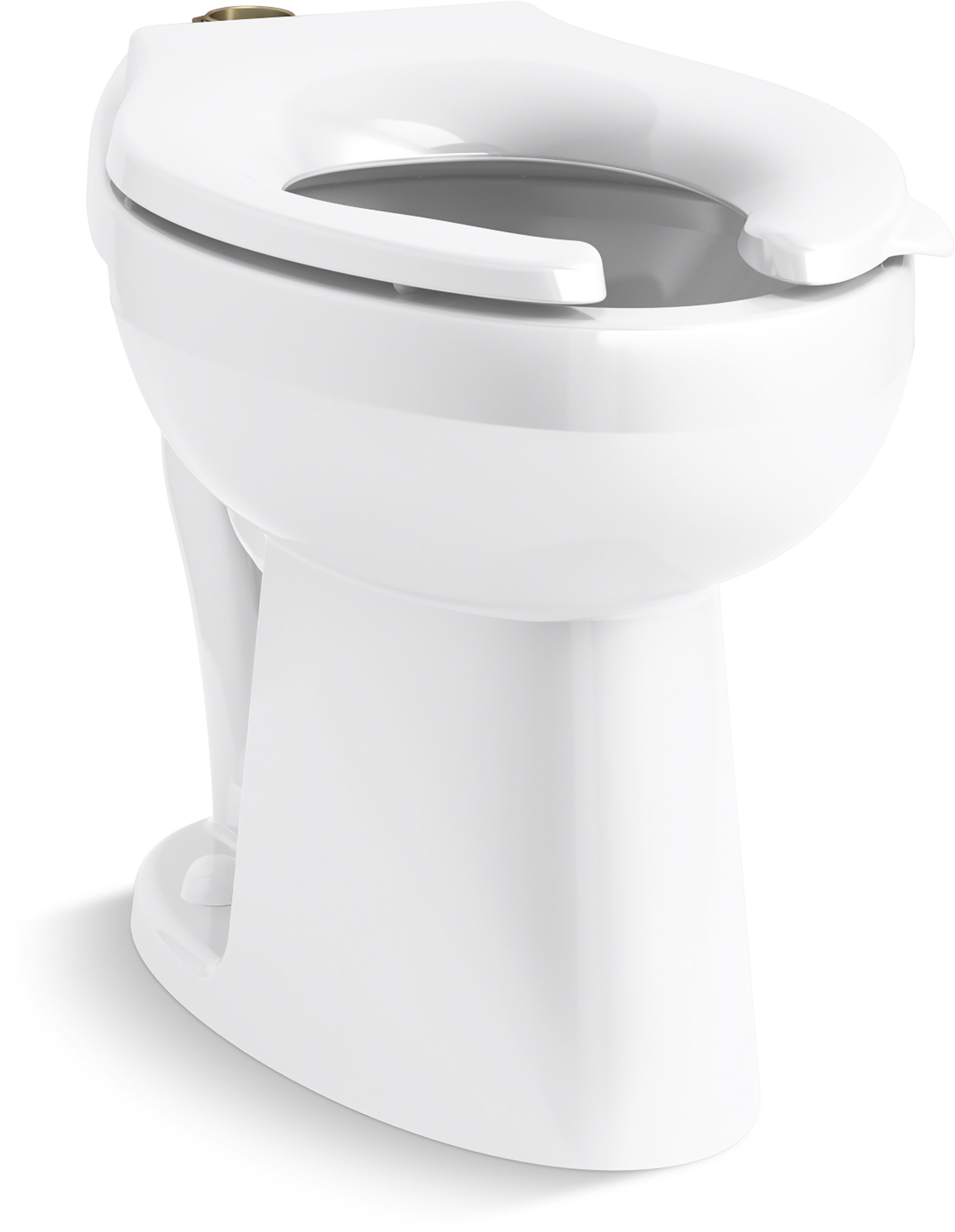 Kohler Highcliff Ultra Floor-Mounted Top Spud Flushometer Bowl | Perigold