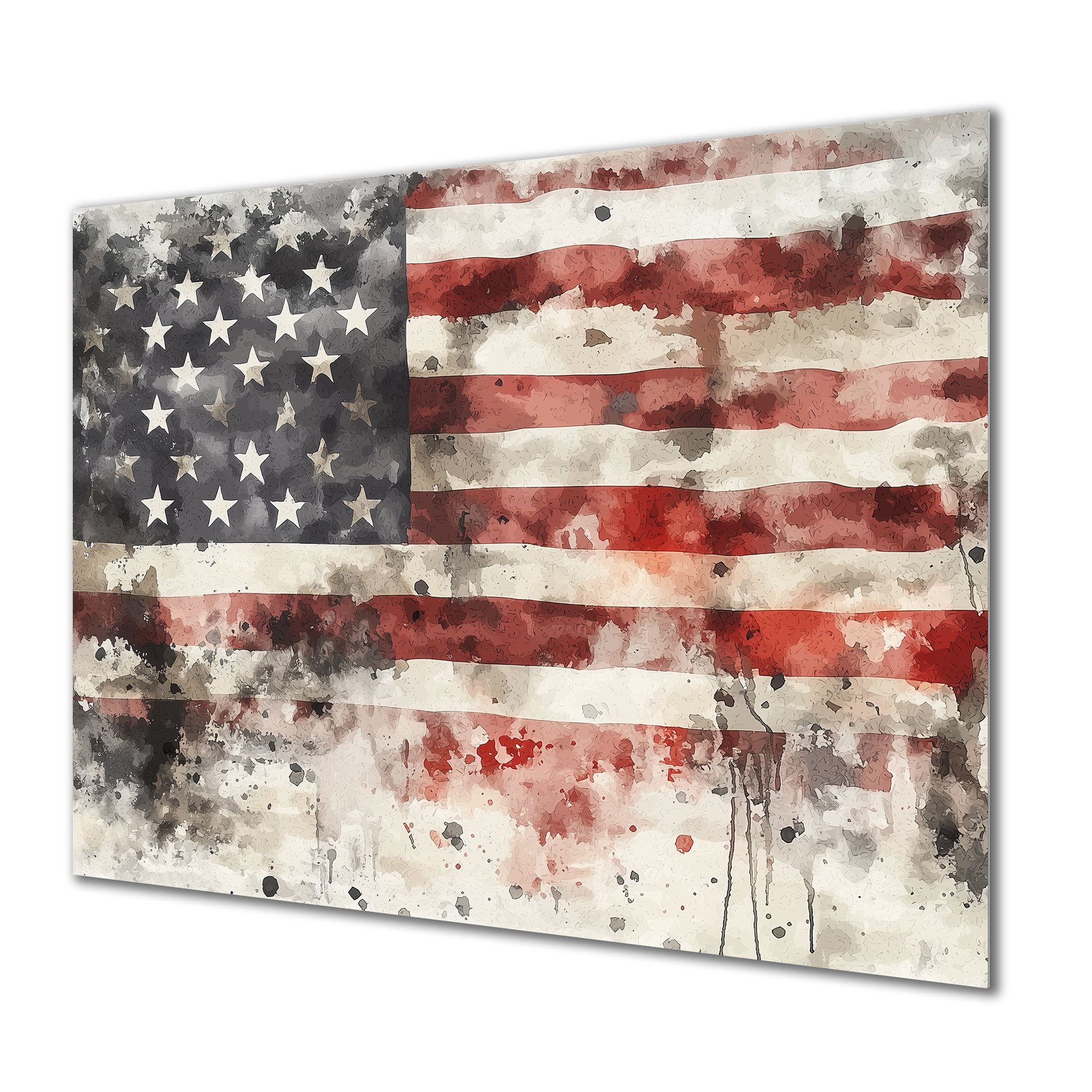 Williston Forge Usa Flag Emancipation Proclamation II - USA Metal Wall ...