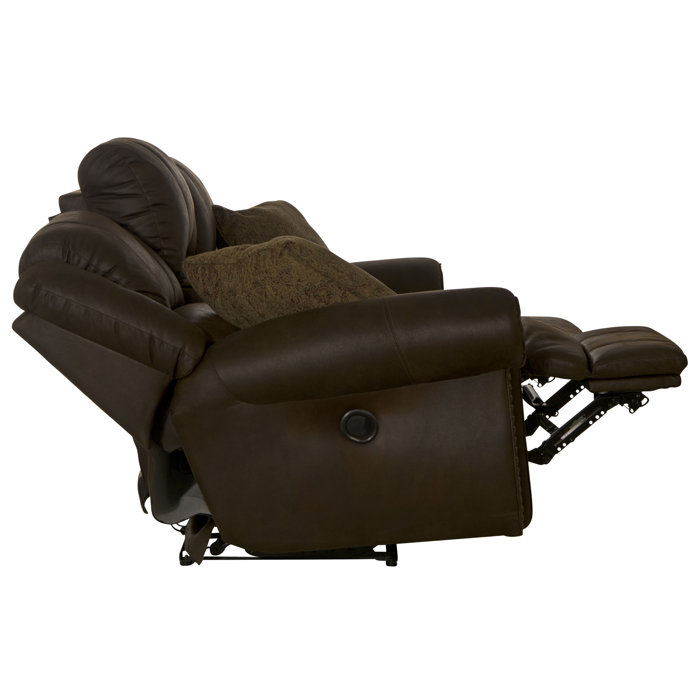 Wildon Home® Huling 90" Rolled Arm Reclining Sofa & Reviews | Wayfair