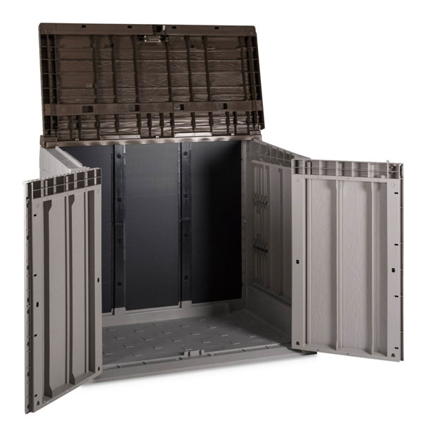 Toomax Stora Way All Weather Outdoor XL Storage Shed Cabinet & Reviews ...