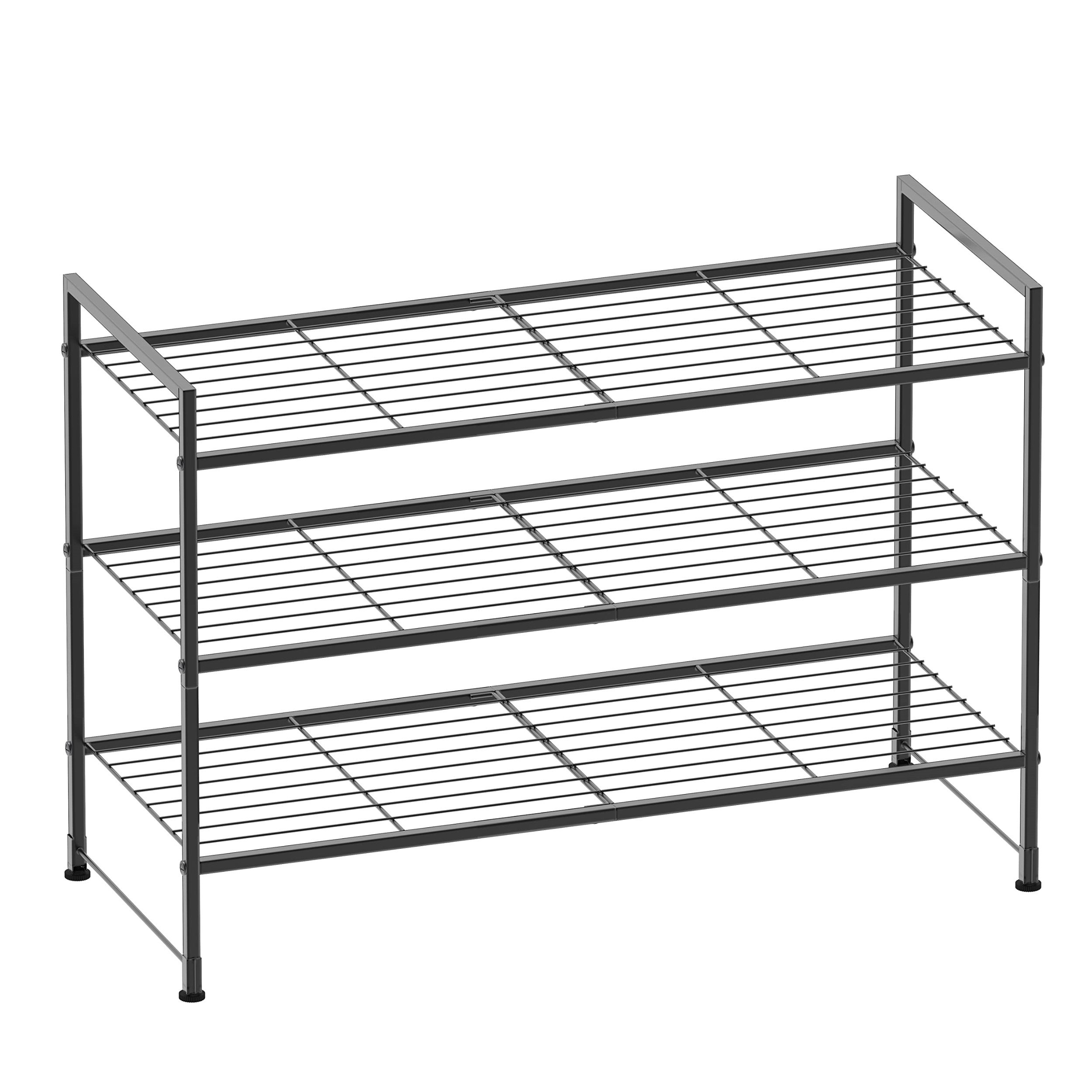 Latitude Run® 9 Pair Stackable Shoe Rack - Wayfair Canada