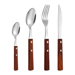 Brown Flatware Sets | From $30 Until 11/20 | Wayfair | Wayfair