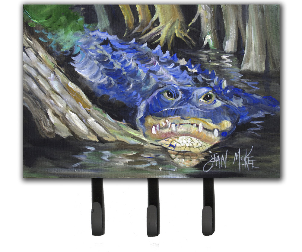 Caroline's Treasures Alligator Leash Holder and Key Hook | Wayfair