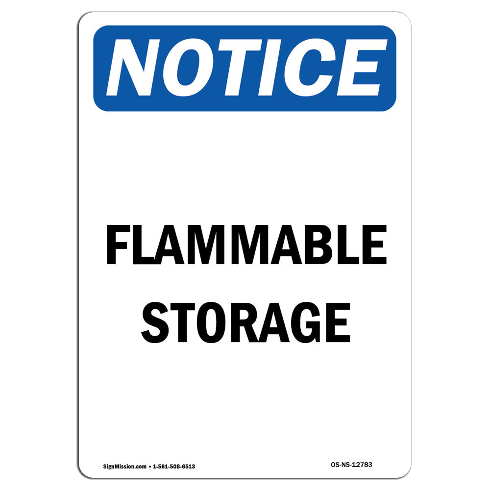 SignMission Flammable Storage Sign | Wayfair