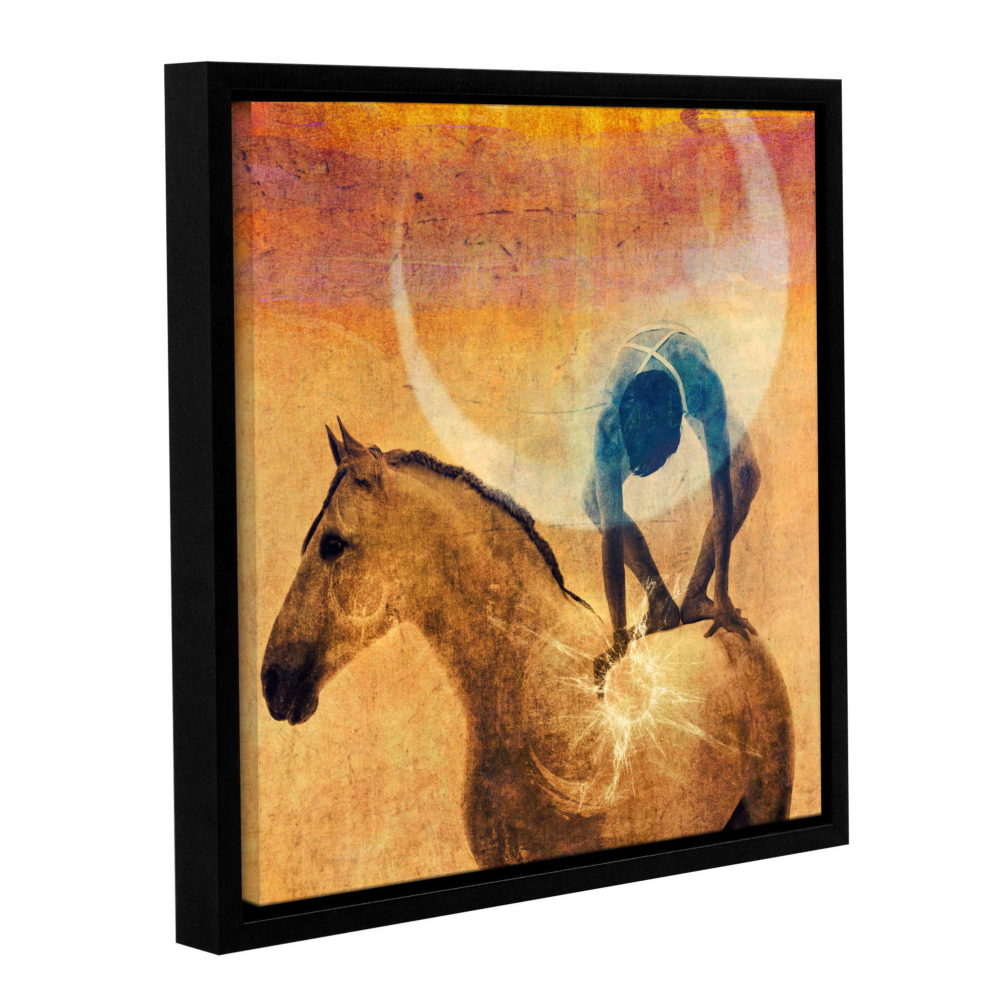 Bungalow Rose 'Cosmic Cycles' by Elena Ray Framed Painting Print on ...