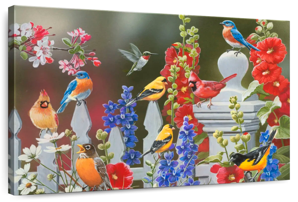 Ebern Designs Birds Spring Summer Theme | Wayfair