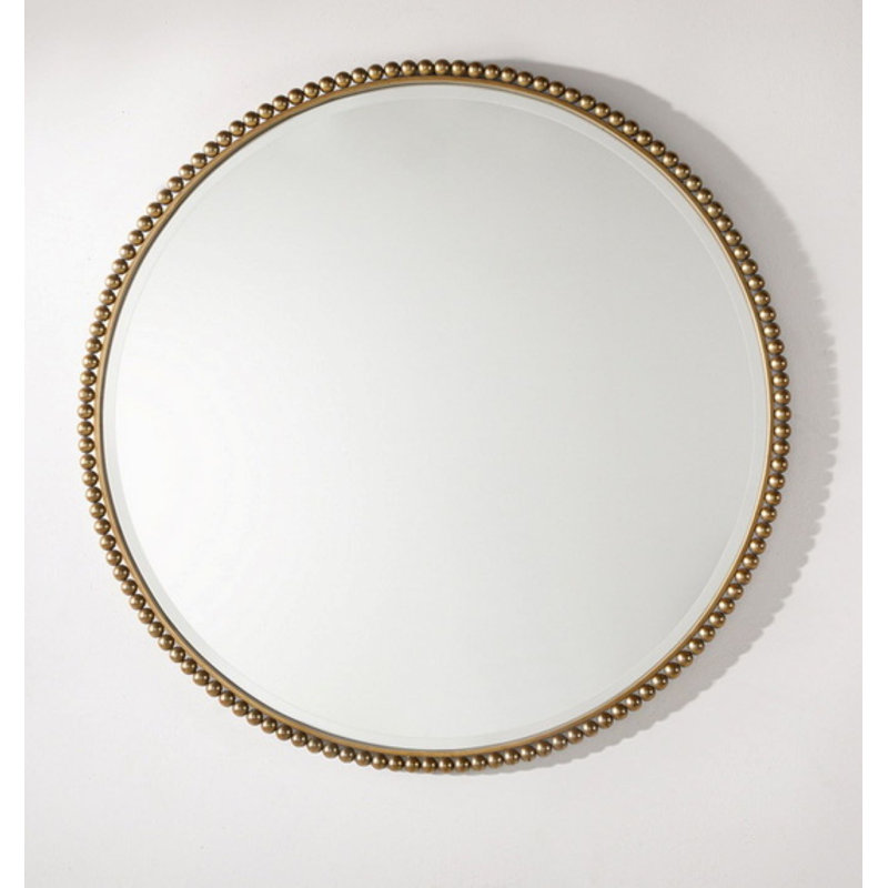 Zentique 50" Round Metal Wall Mirror | Wayfair