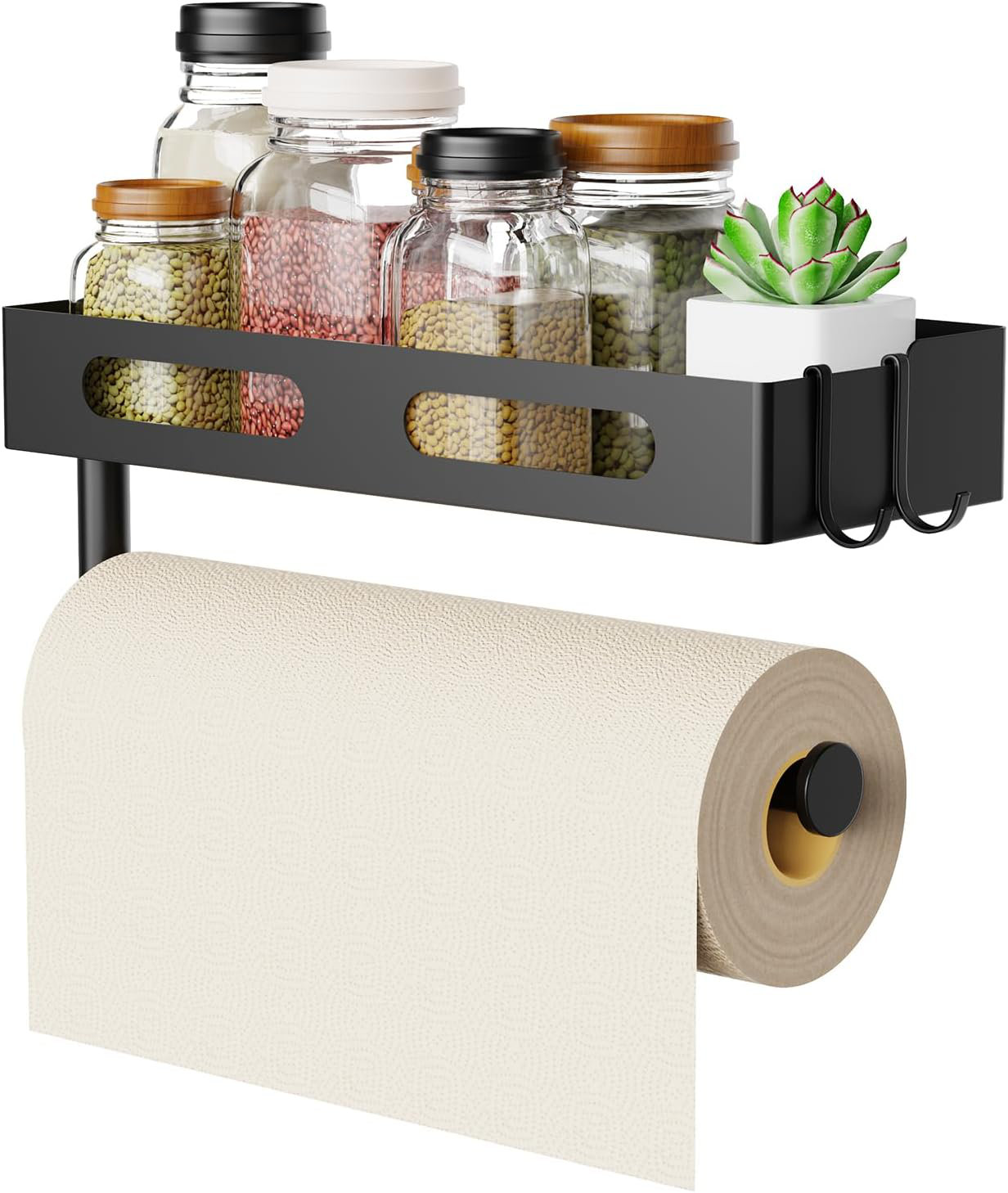Rebrilliant Paper Towel Holder Wall Mount For Kitchen, Paper Towel ...