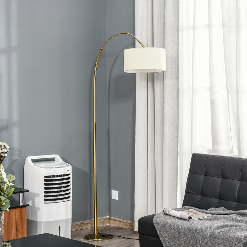 Willa Arlo Interiors Downie 70.5" Arched Floor Lamp & Reviews | Wayfair