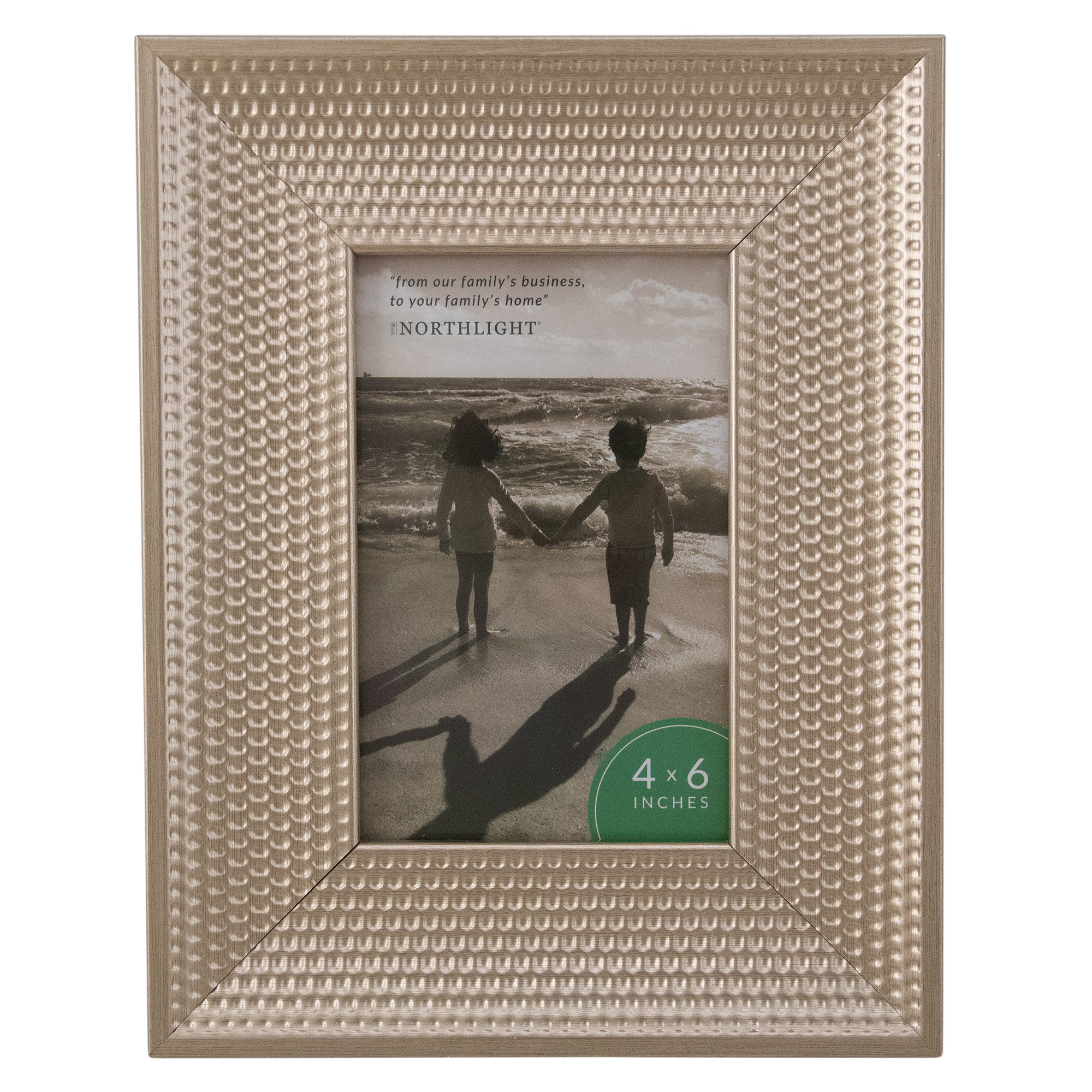 Northlight Seasonal Champagne Gold Honeycomb Rectangular Photo Frame ...
