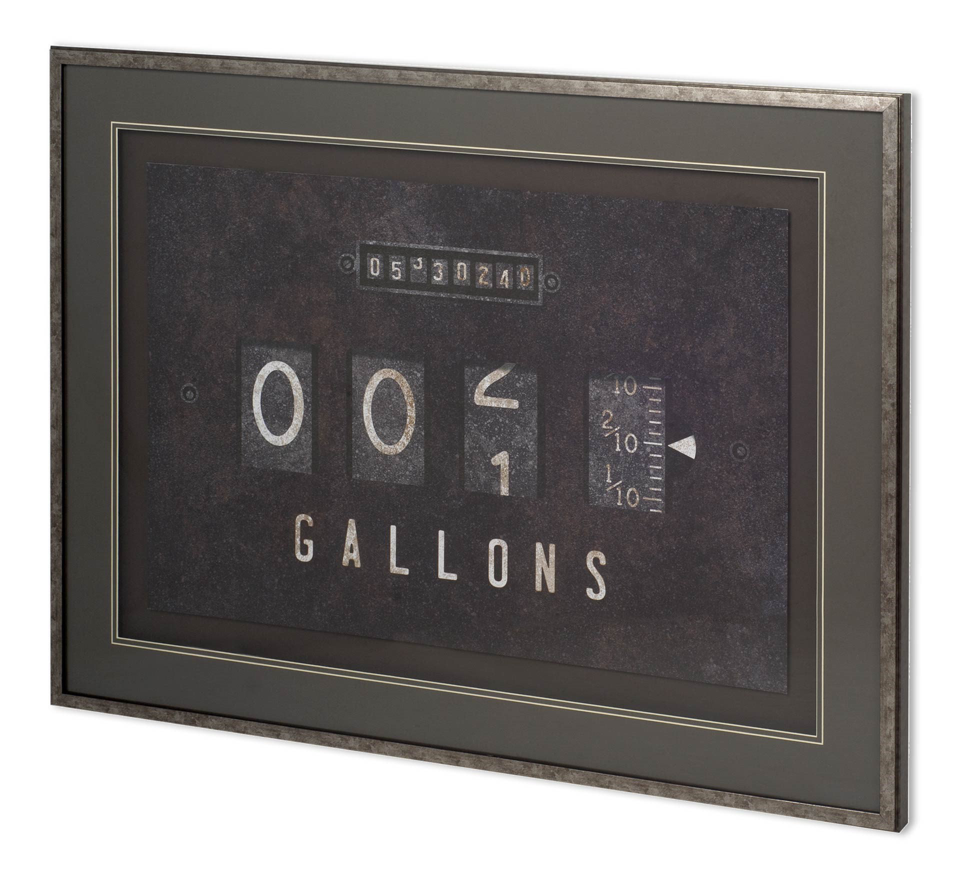 Williston Forge Gas Pump - Gallons by Rufus Coltrane Hand Embelished ...