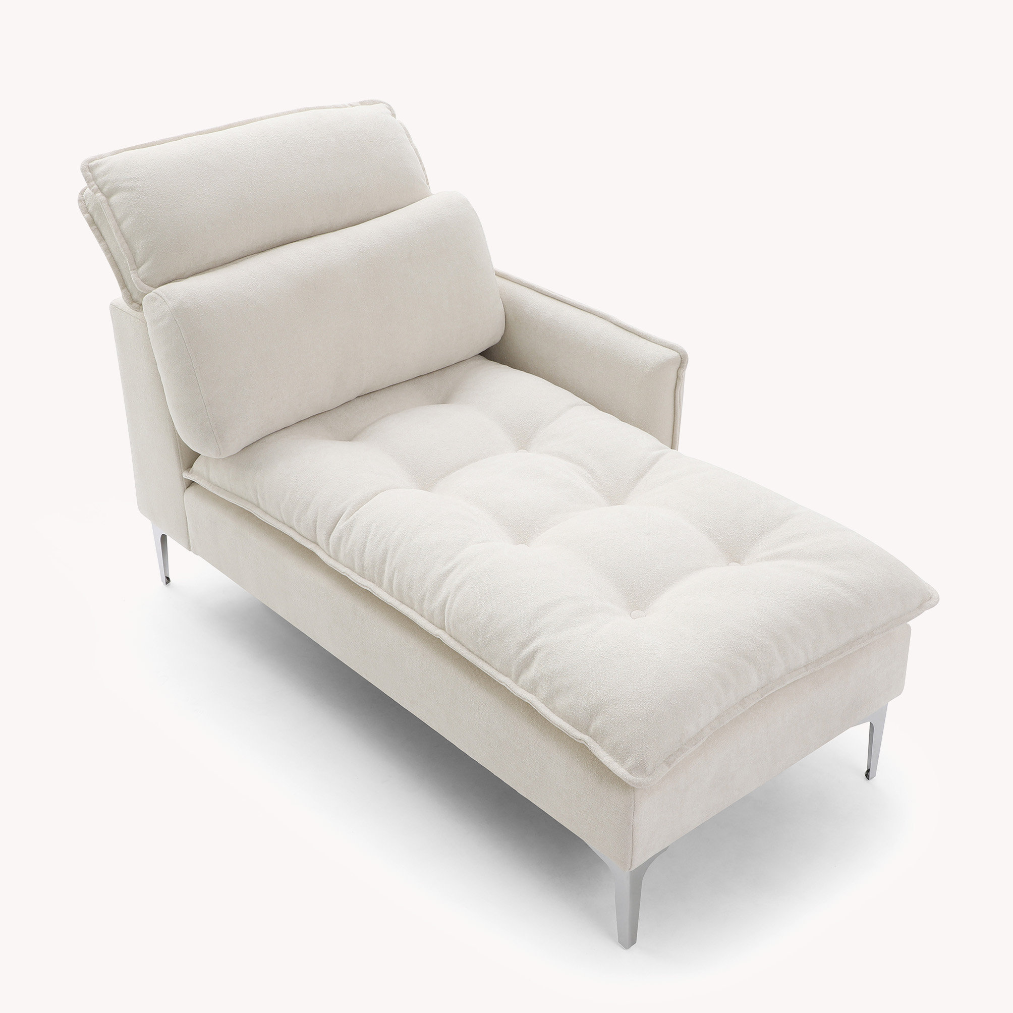Brayden Studio® 55" Chaise Lounge Indoor | Wayfair