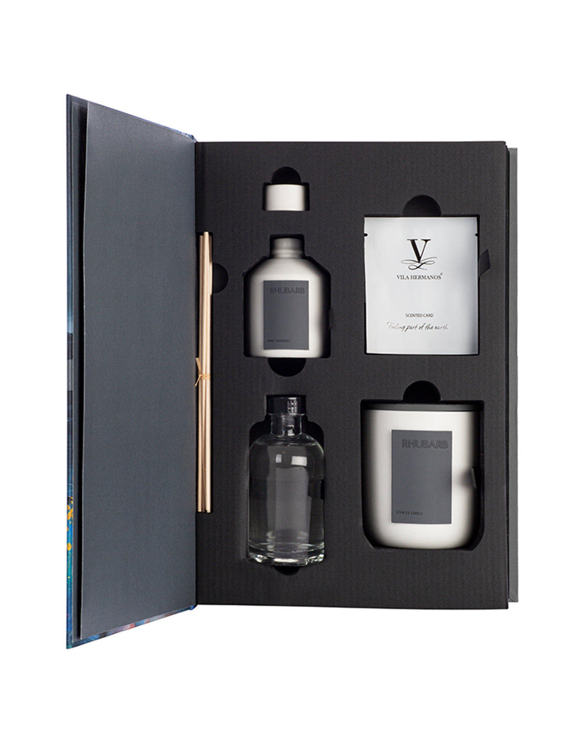 Vila Hermanos Gift Set ORGANIC Candle 200gr, Diffuser 100ml, Scent Card ...