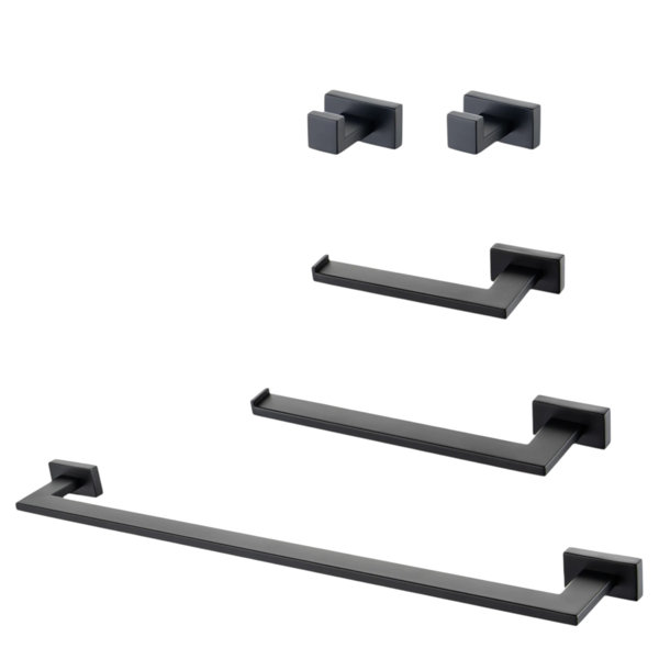 MonadLiving 5-Piece Set Bathroom Hardware Sets - Wayfair Canada