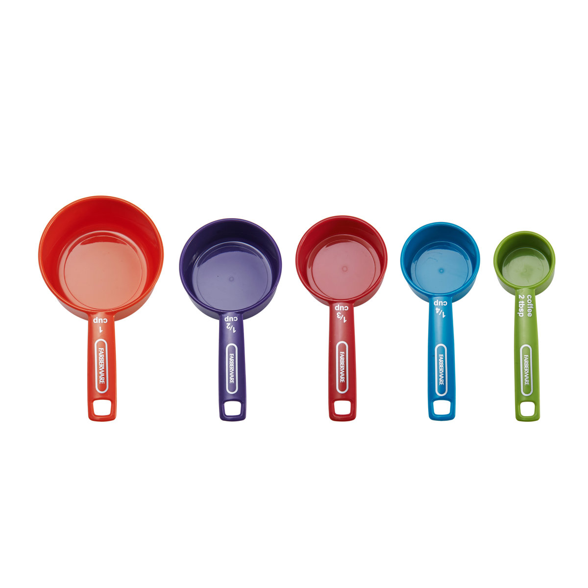Farberware Pro 5-Pieces Plastic Measuring Cup Set & Reviews | Wayfair