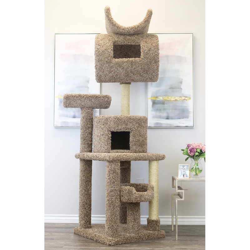 Prestige Cat Trees 84" Cat Condo & Reviews | Wayfair
