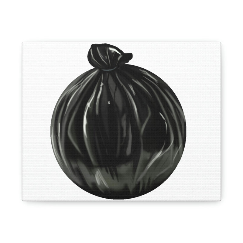 Latitude Run® Trash Bag - Unframed Illustration | Wayfair