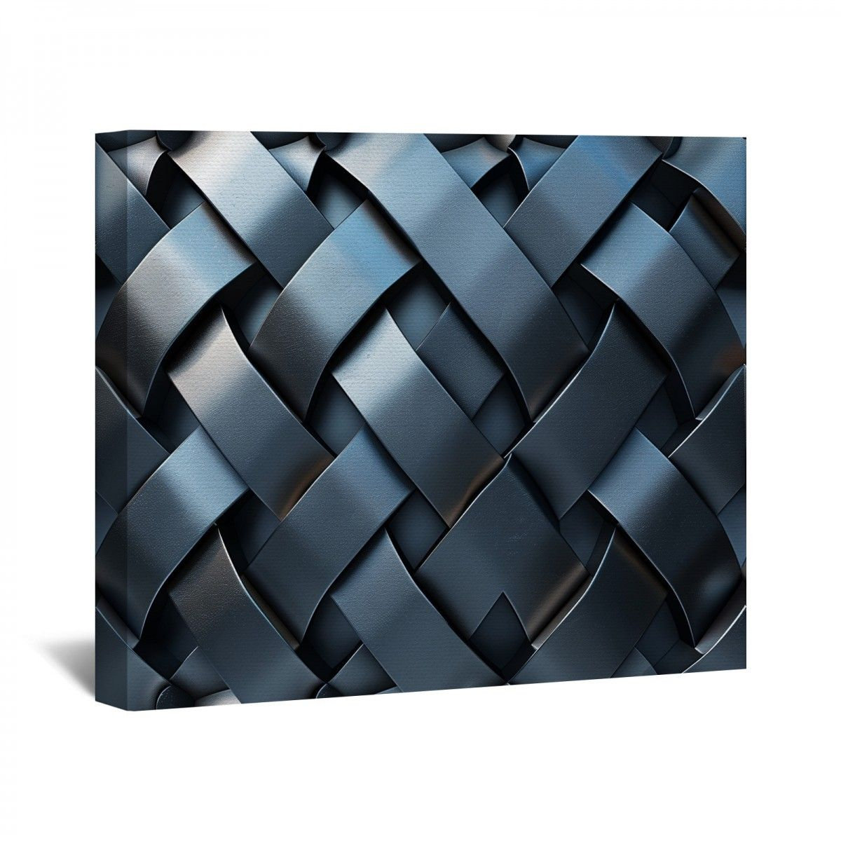 Latitude Run® Weave Canvas Wrap - Cool Pattern Wall Decor - Wayfair Canada