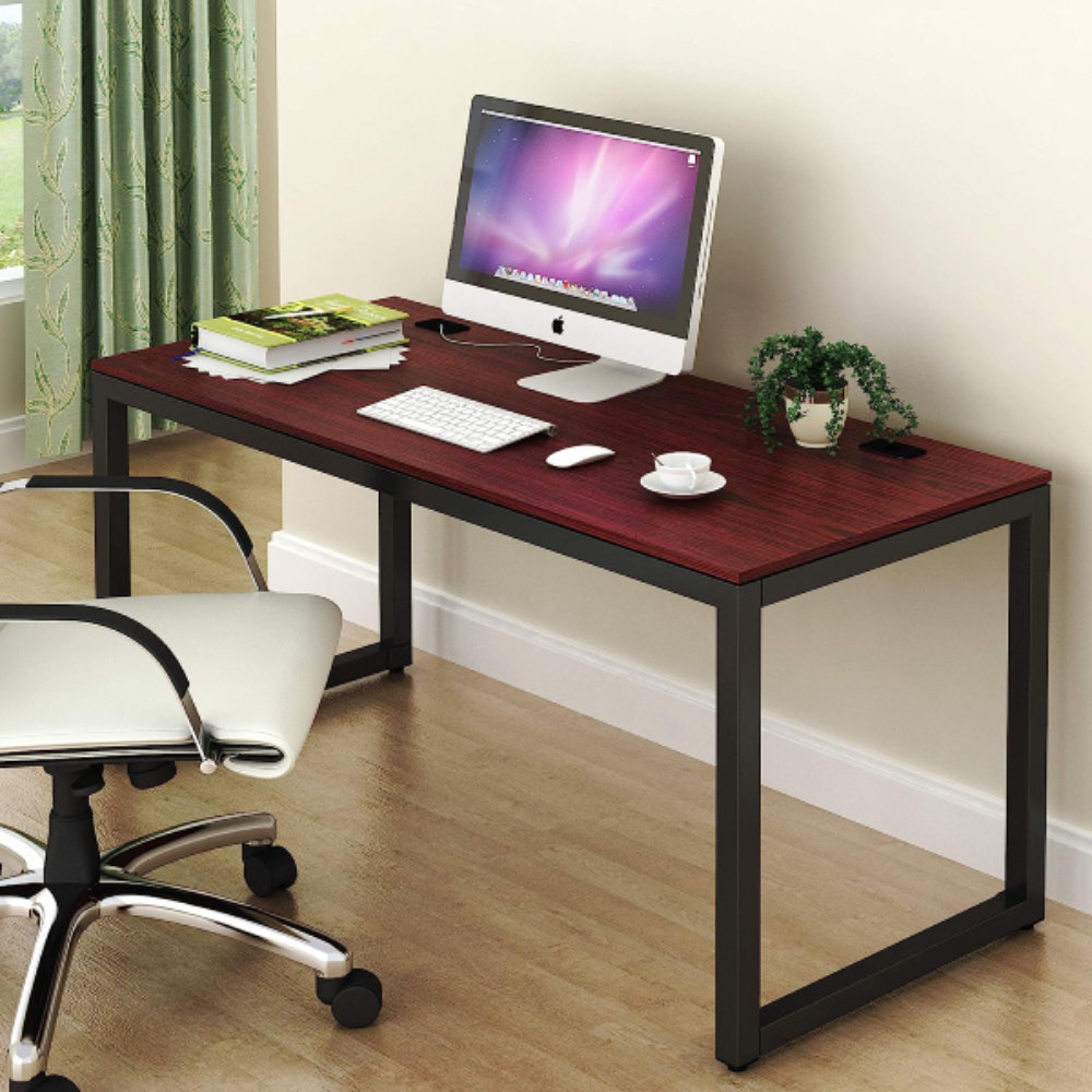 Ebern Designs CHERRY RECTANGULAR MODERN OFFICE TABLE | Wayfair