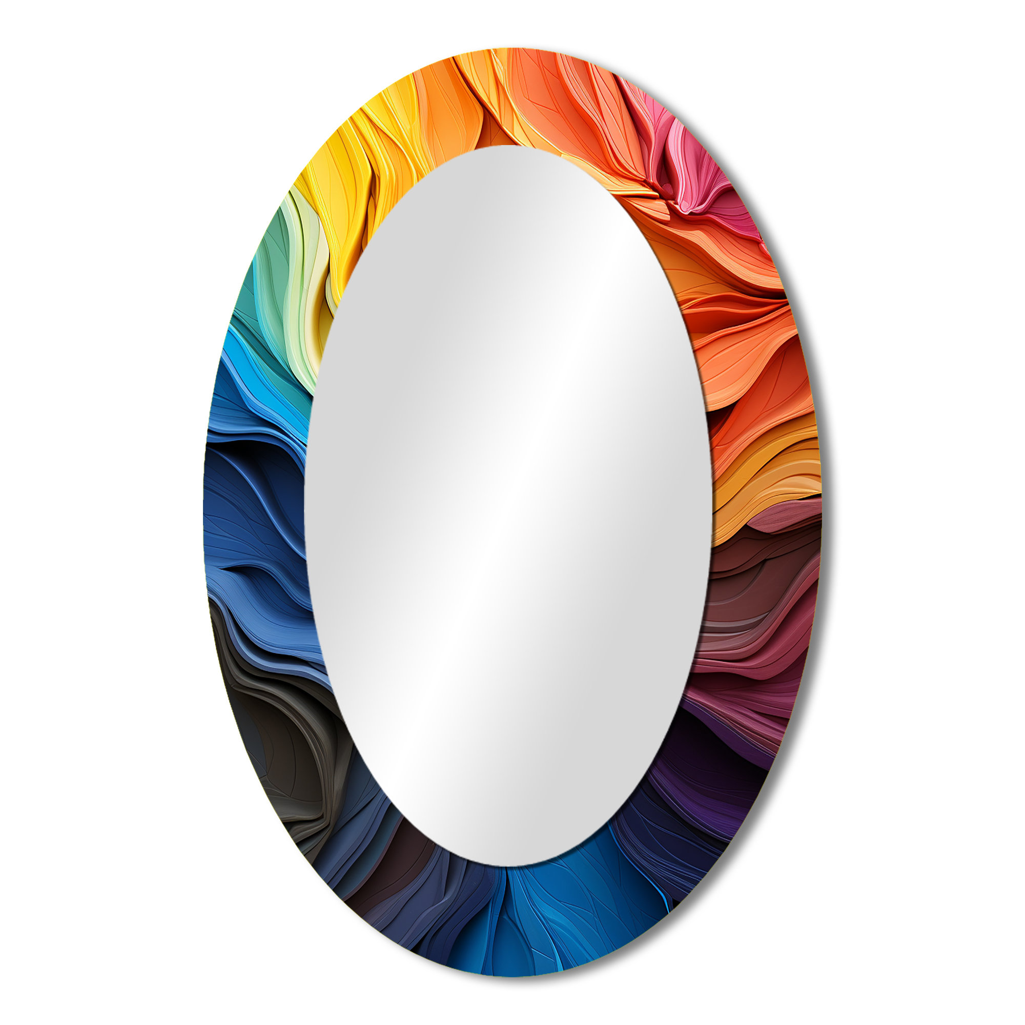 Dakota Fields Redwood Trees Burst With A Rainbow Of Color - Pink ...