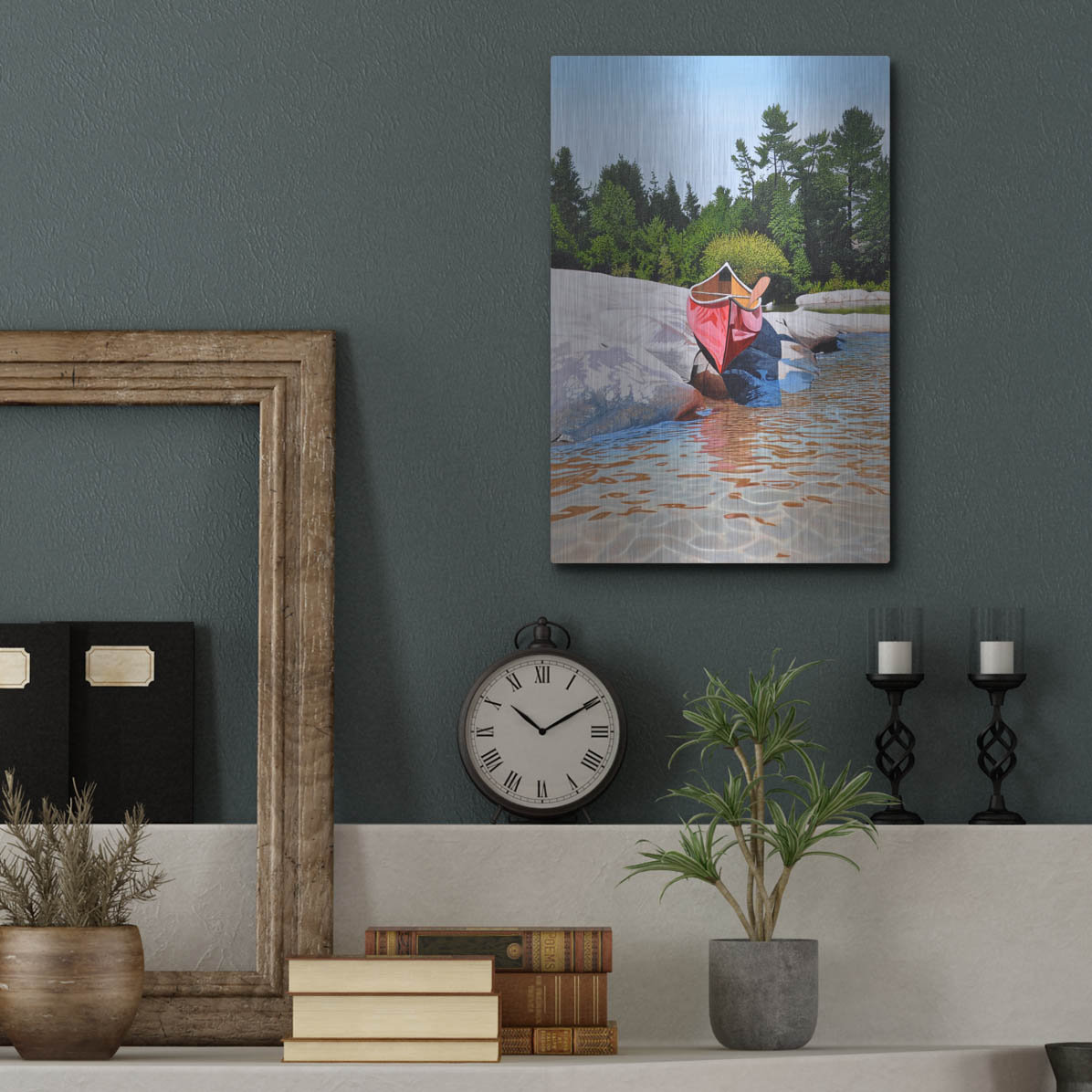 Millwood Pines 'Waters Edge' by Kenneth M Kirsch Metal Wall Art | Wayfair