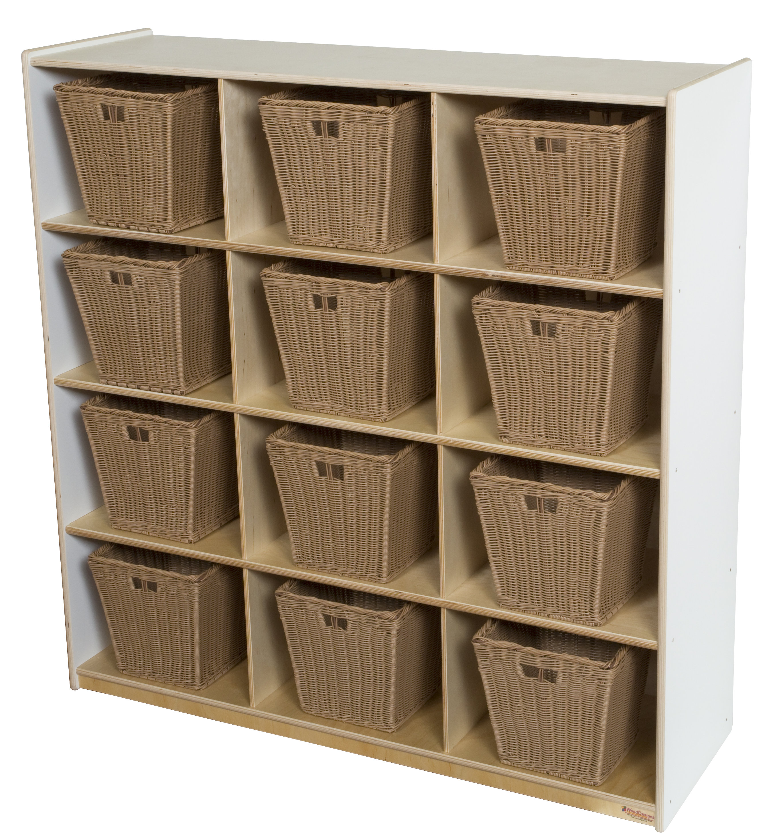 Wood Designs Natural Environments (12) Cubby Storage with Medium ...