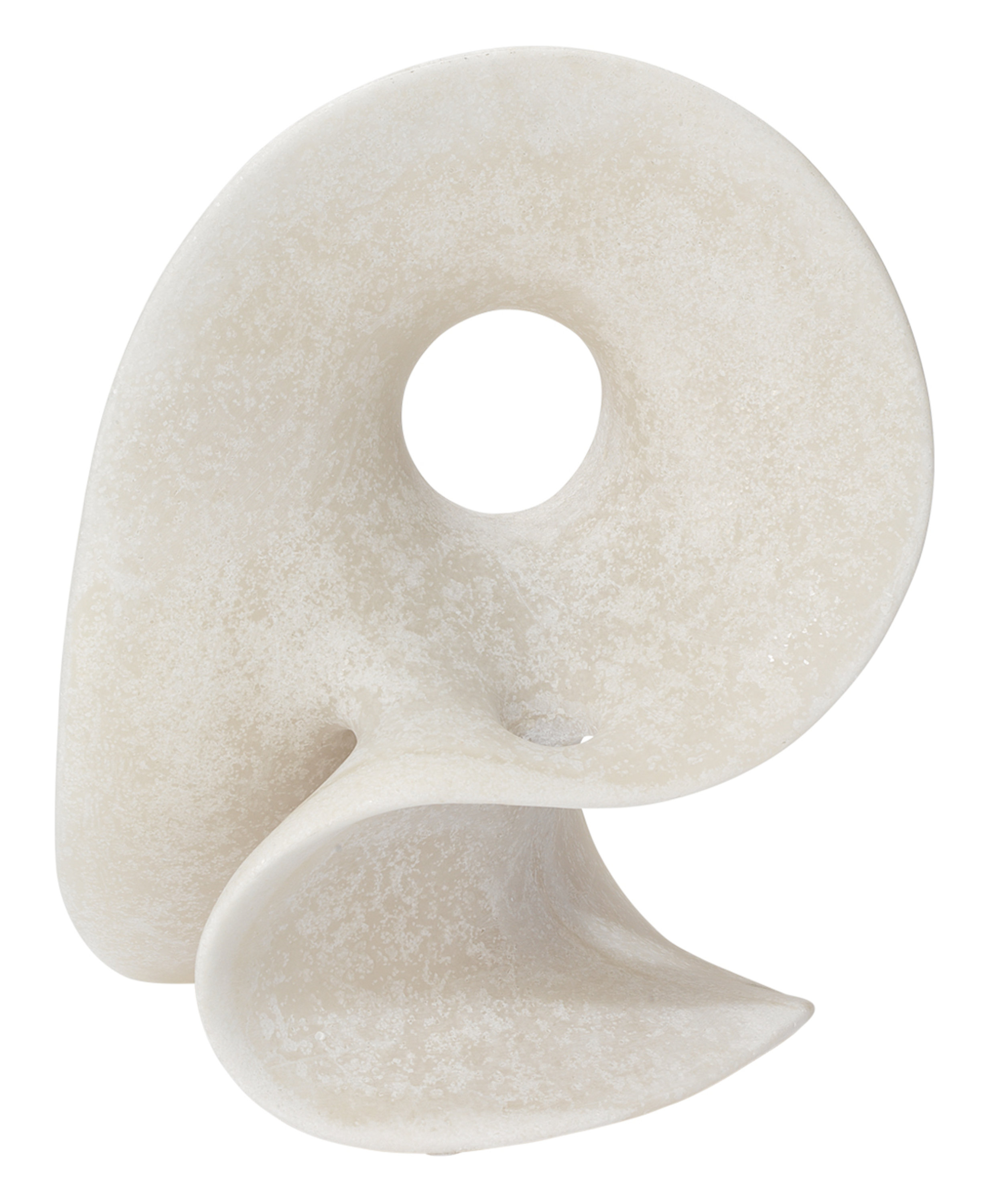 Jamie Young Company Amorphous Table Object, Small In Off White Resin ...