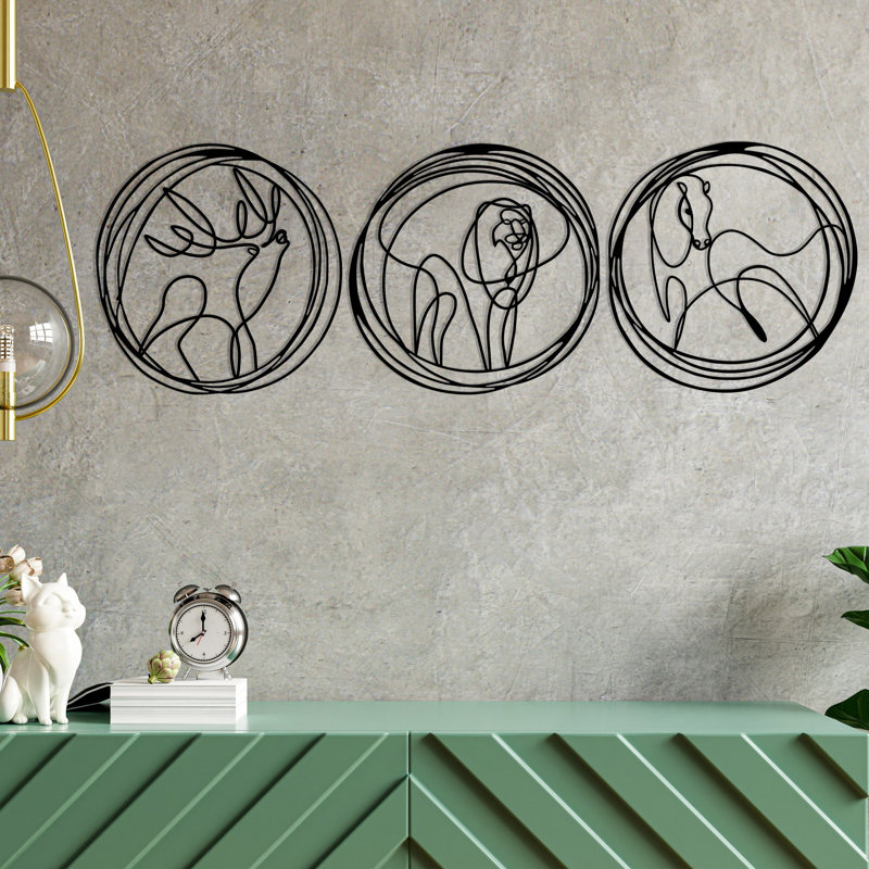 Ebern Designs Decorative Metal Wall Accessory | Wayfair