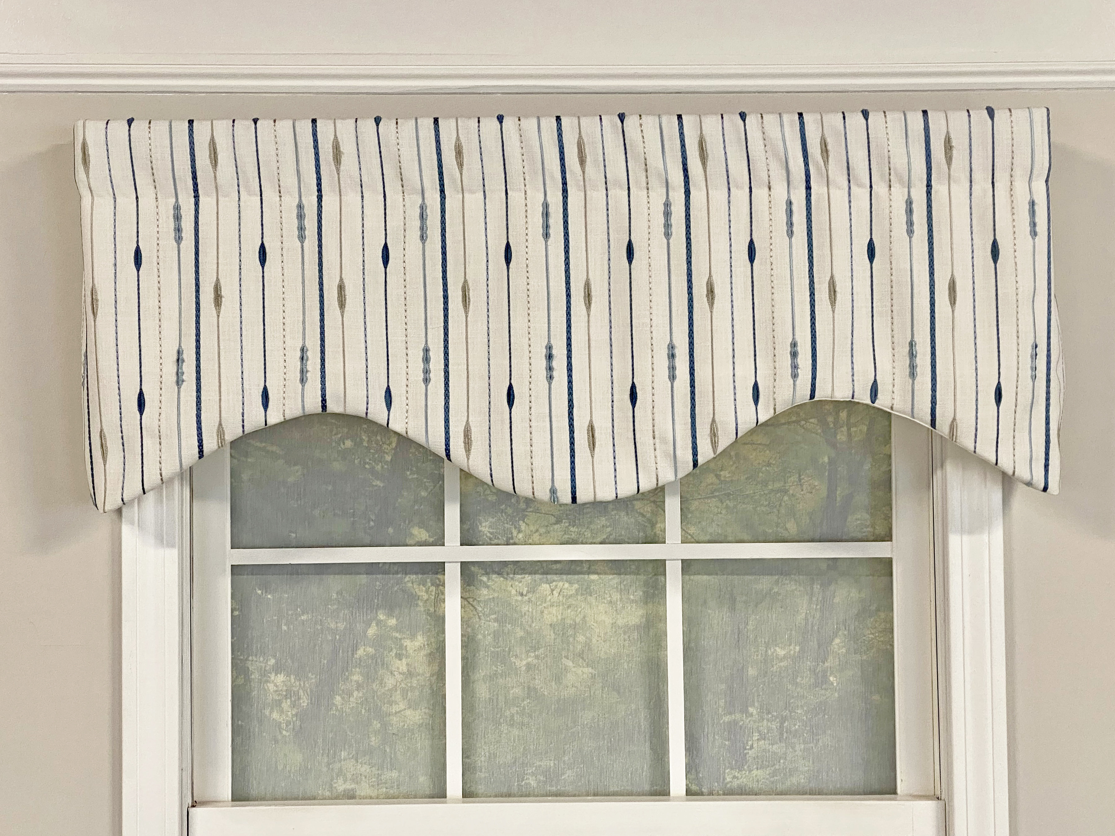 RLF Home Pace Setter Cornice Valance Blue Jay & Reviews | Wayfair