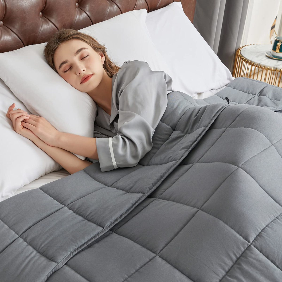 Teler Ultra Soft Breathable Weighted Throw Blanket & Reviews | Wayfair