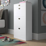 Corrigan Studio® Rosman 18 Pair Shoe Storage Cabinet & Reviews | Wayfair